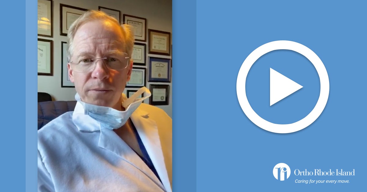 VIDEO: Dr. Eric Walsh on Treating Tennis Elbow – Ortho Rhode Island