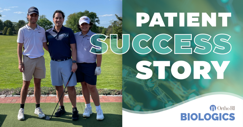 Patient Spotlight: Jon – Ortho Rhode Island